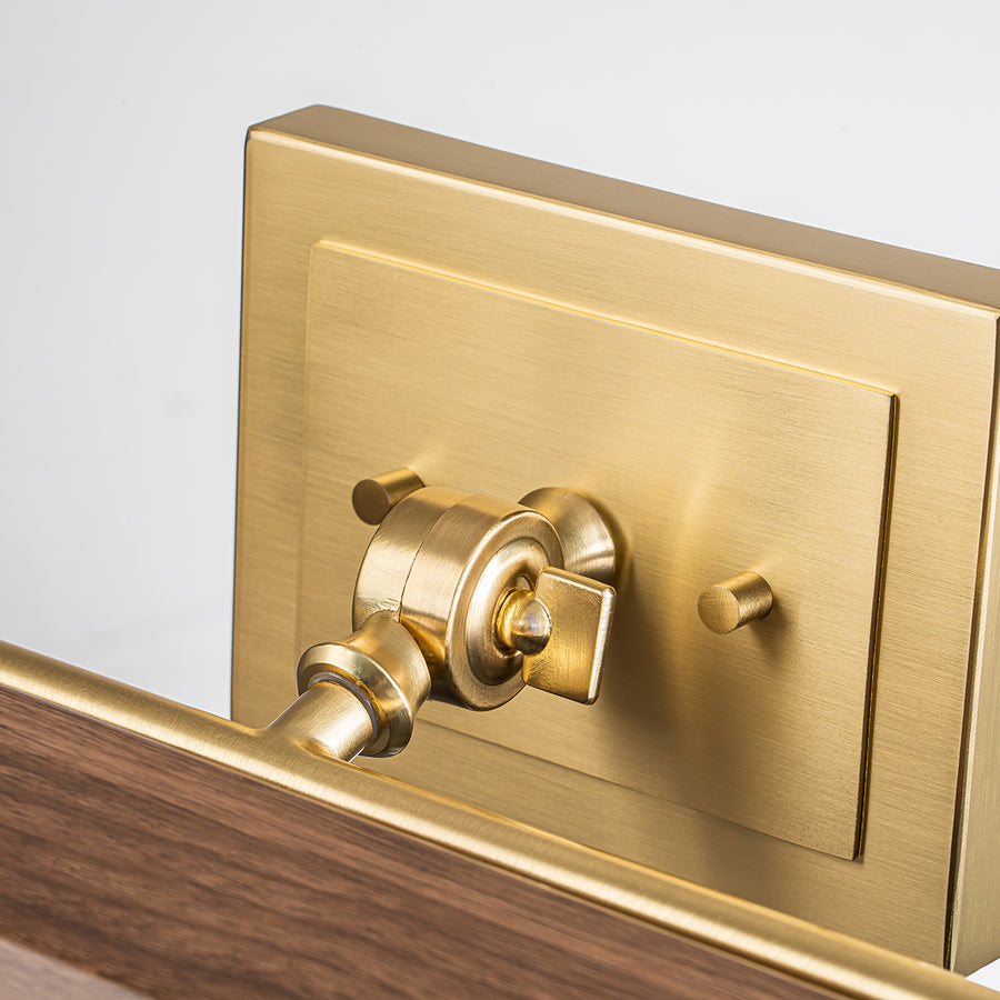 Cade Large Picture Light Dark Faux Wood – Lucas McKearn